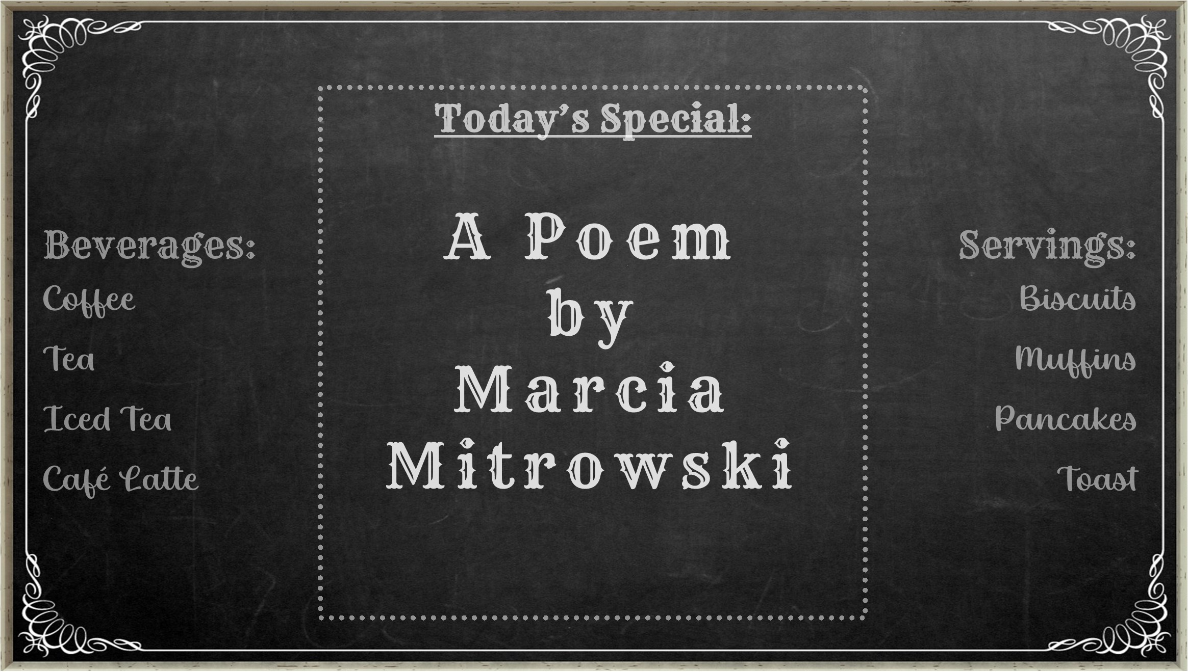 Call Me Greedy – A Poem by Marcia Mitrowski – Poetry Breakfast