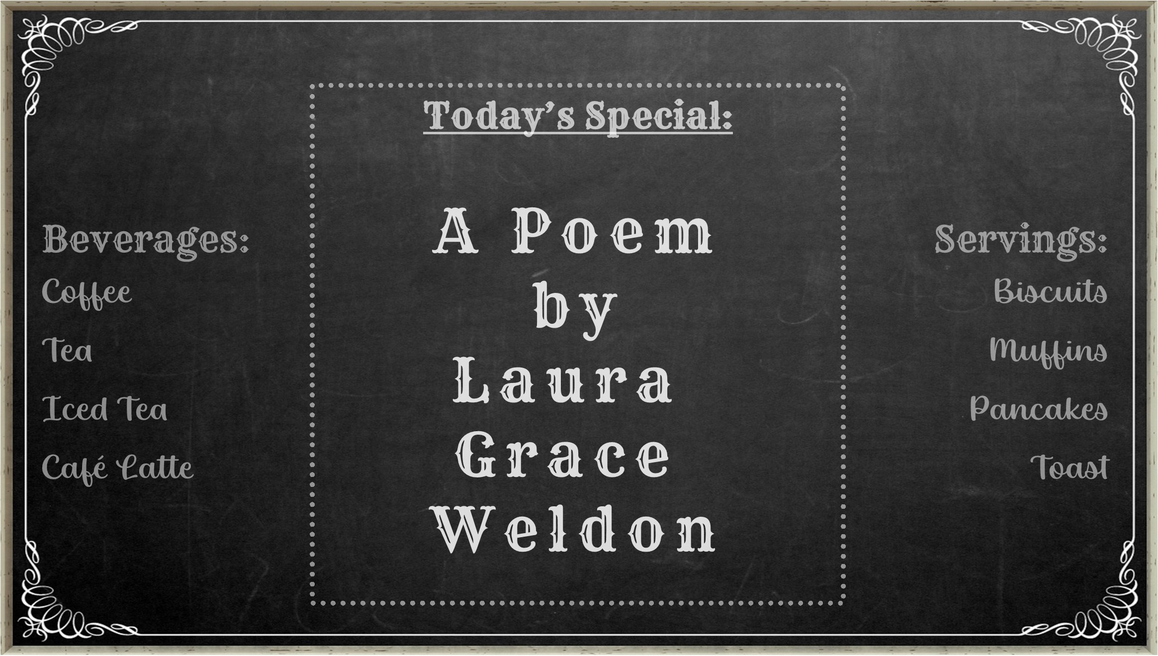 URGENT – A Poem by Laura Grace Weldon – Poetry Breakfast