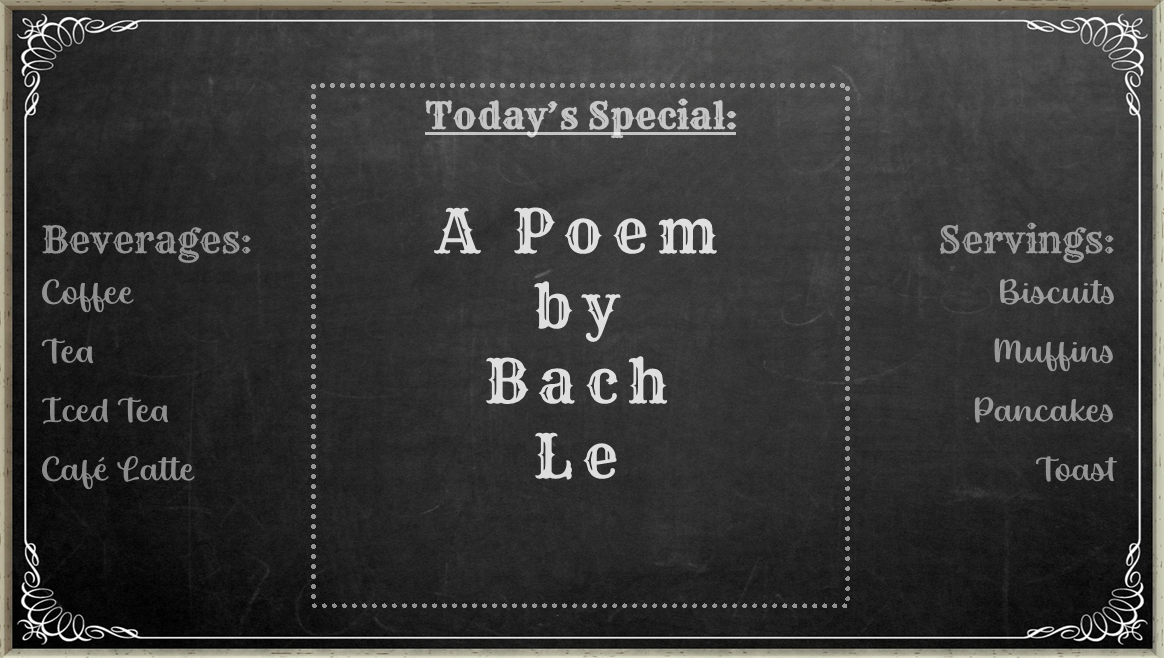 Too Late An Epiphany – A Poem by Bach Le – Poetry Breakfast